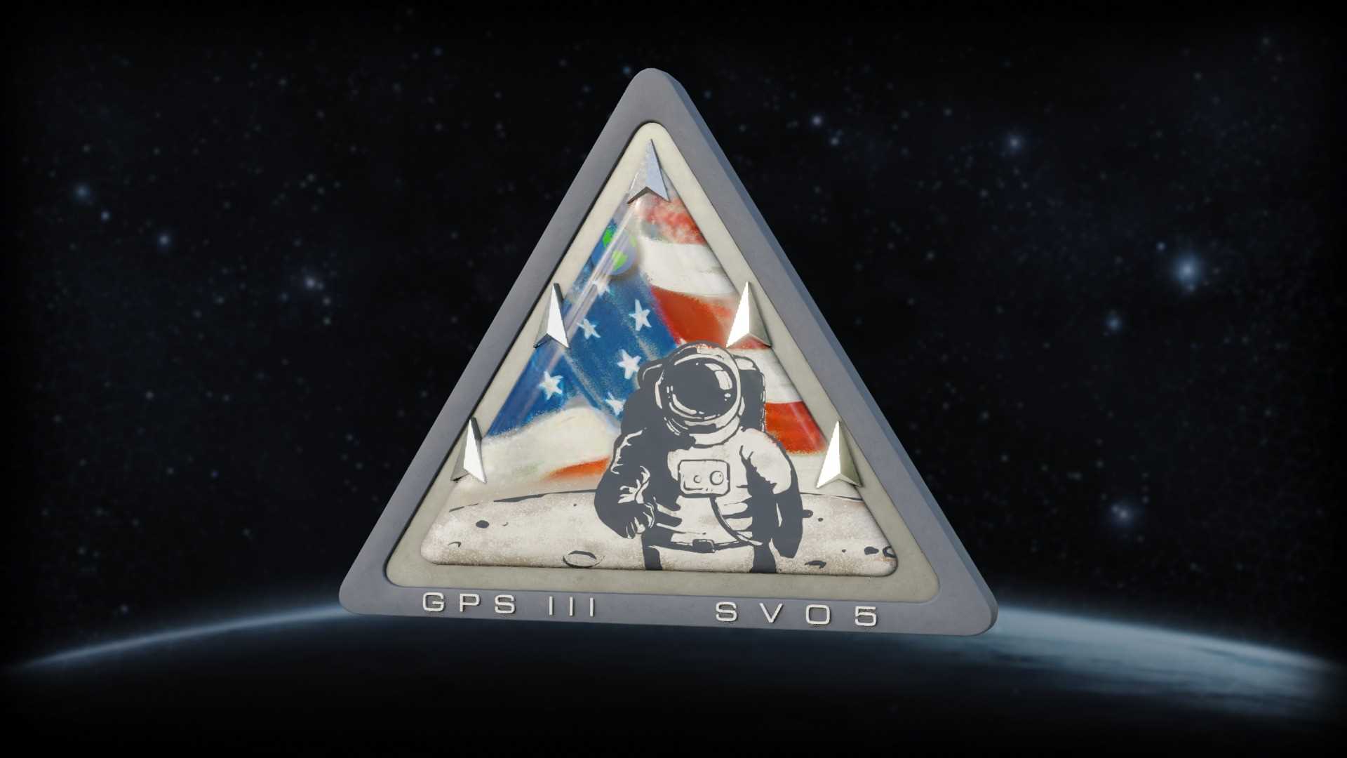 GPS III SV05 “ARMSTRONG” Mission Coin - VueXR