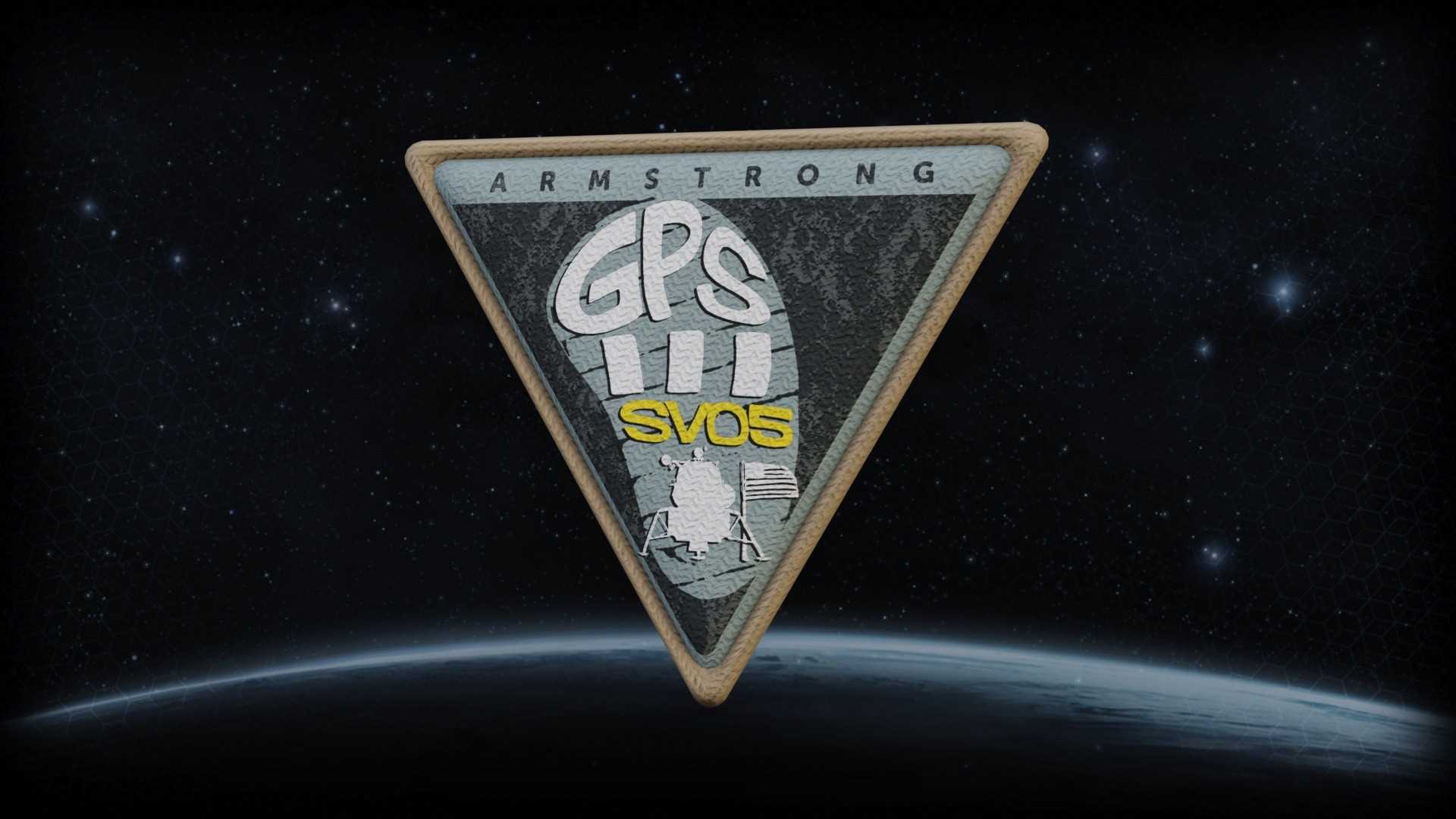 GPS III SV05 “ARMSTRONG” Mission Patch - VueXR