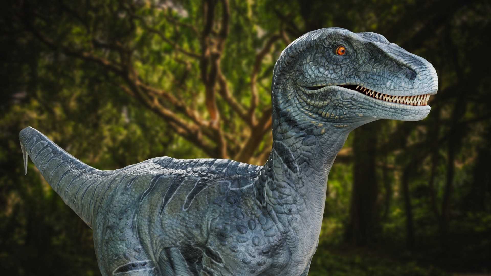 Upclose with a Velociraptor - VueXR